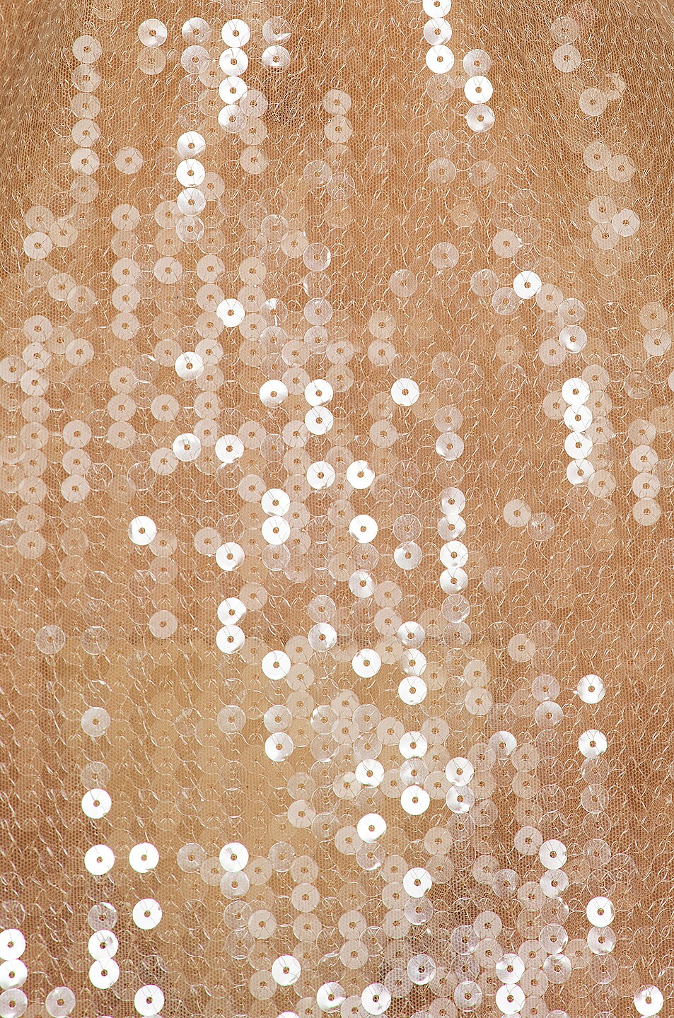 Nensi Dojaka Front Key Hole Floor Length Dress in Nude | FWRD