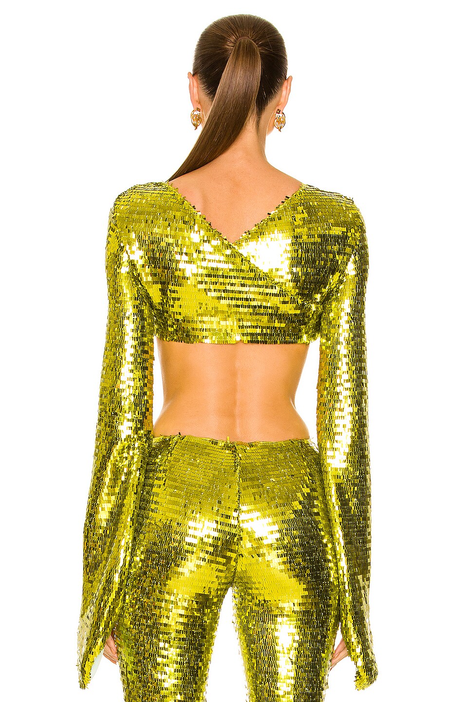 NERVI Ella Top in Green Mint | FWRD