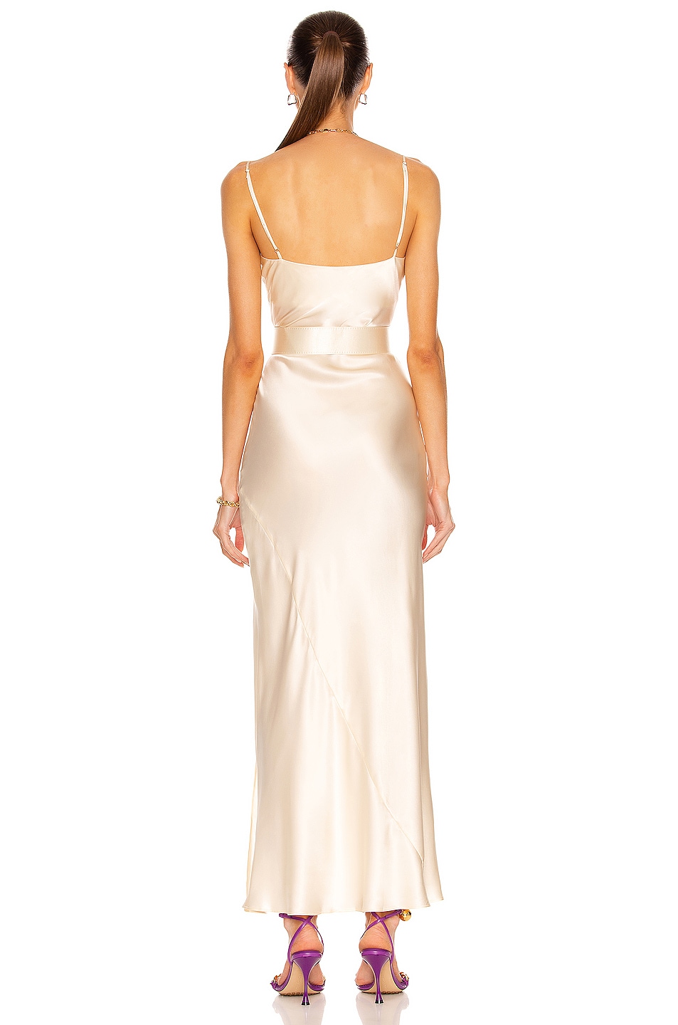 NICHOLAS Simone Dress in Milk | FWRD