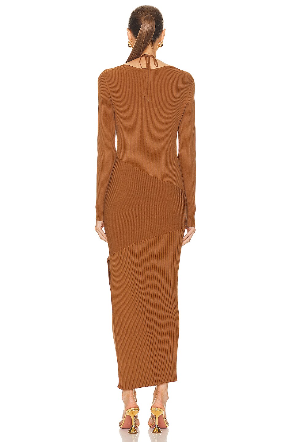 NICHOLAS Aman Dress in Hazelnut | FWRD