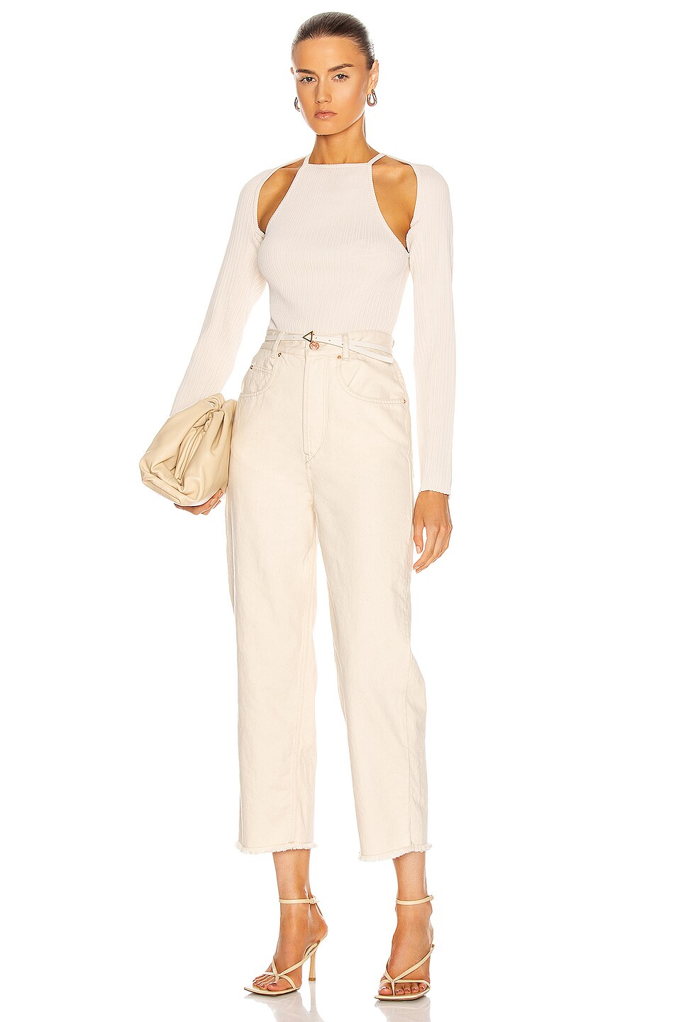 NICHOLAS Luna Set in Milk | FWRD