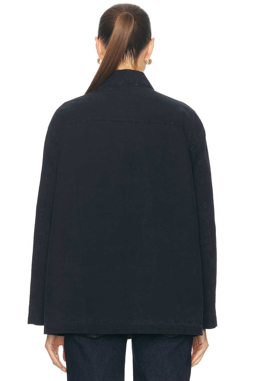 NILI LOTAN Devin Parka in Midnight | FWRD