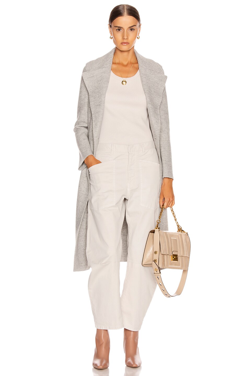 NILI LOTAN Shon Pant in Chalk | FWRD