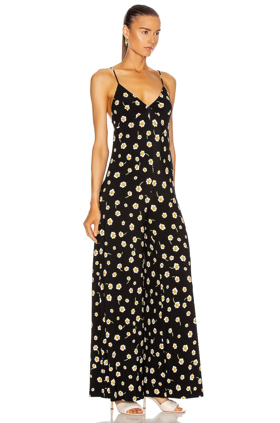 Norma Kamali Slip Jumpsuit in Daisy | FWRD