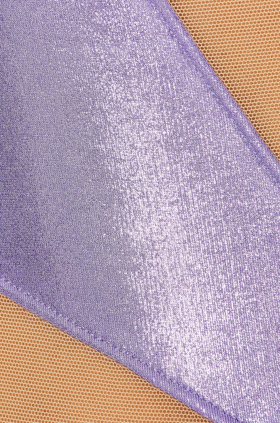 Norma Kamali Snake Mesh Mio Swimsuit in Lilac | FWRD