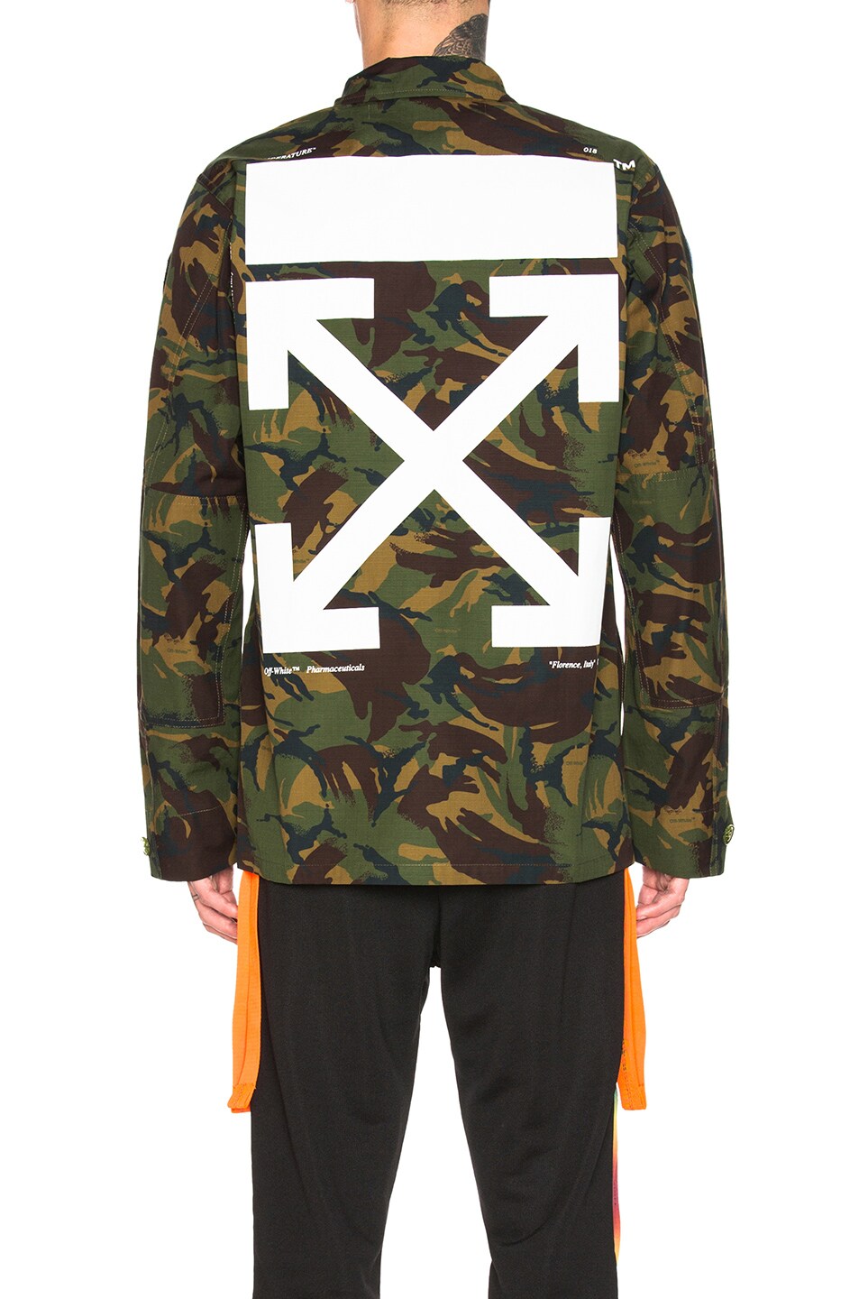 OFF-WHITE Field Jacket in Camouflage | FWRD