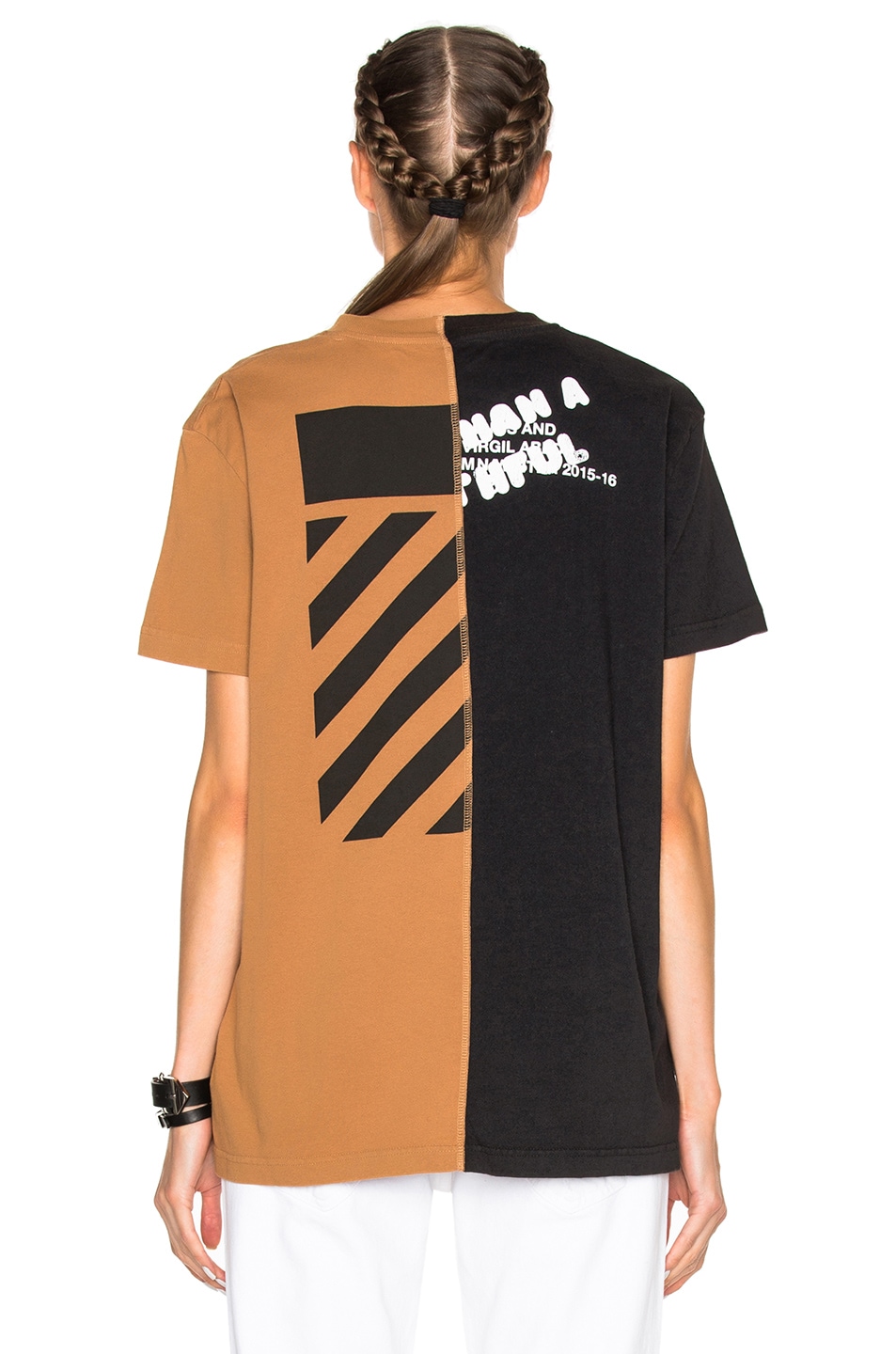 OFF-WHITE Midnight Studios Reassemble Short Sleeve Tee in Multi | FWRD