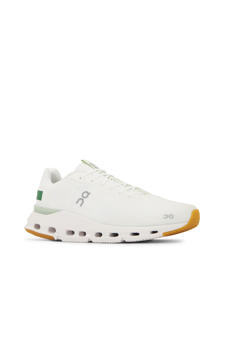 On Cloudnova Form in White & Green | FWRD