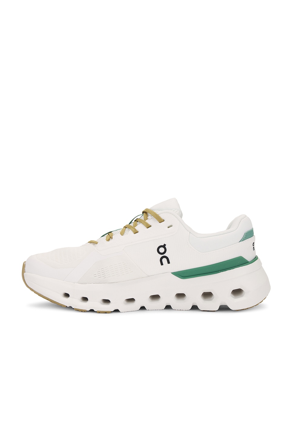 On Cloudrunner 2 Sneaker in Undyed & Green | FWRD