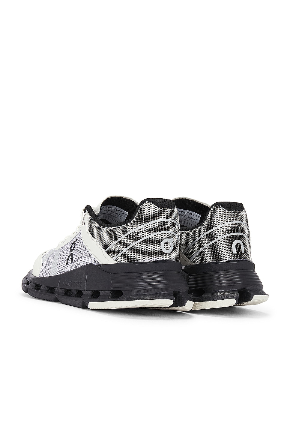 On Cloudnova Z5 Rush Sneaker in Pearl & Black | FWRD