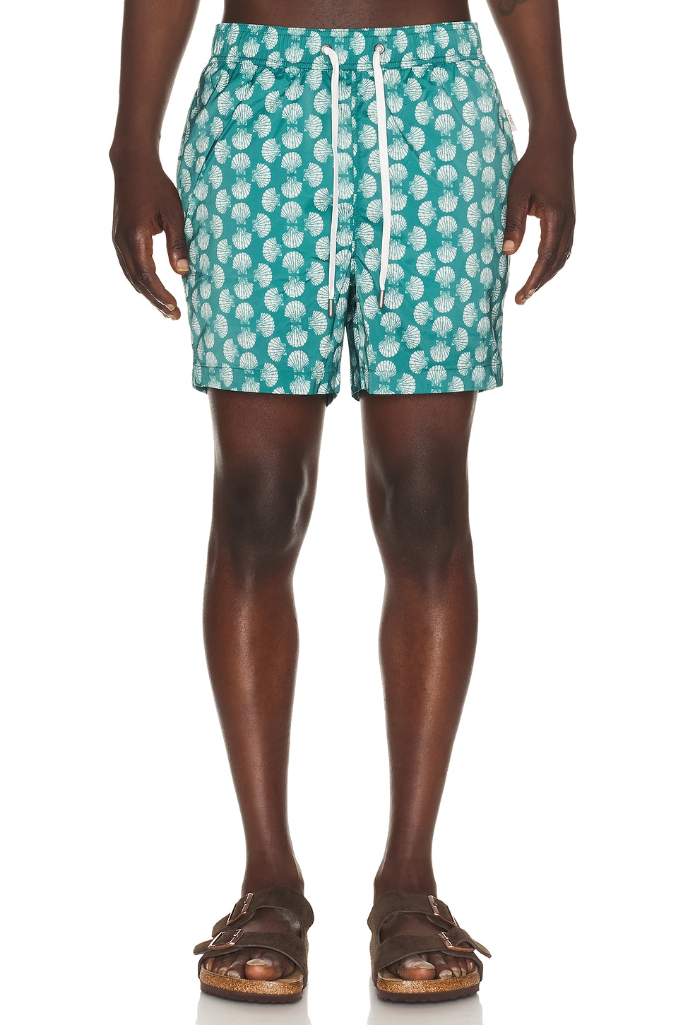 onia Charles 5" Swim Trunk in Aloe Multi | FWRD