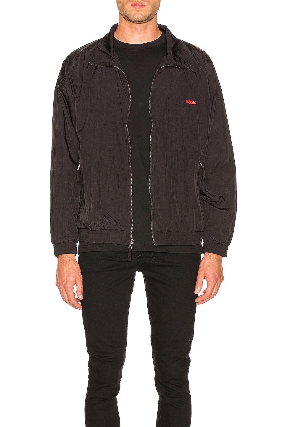 032c Training Reversible Logo Blouson in Black | FWRD