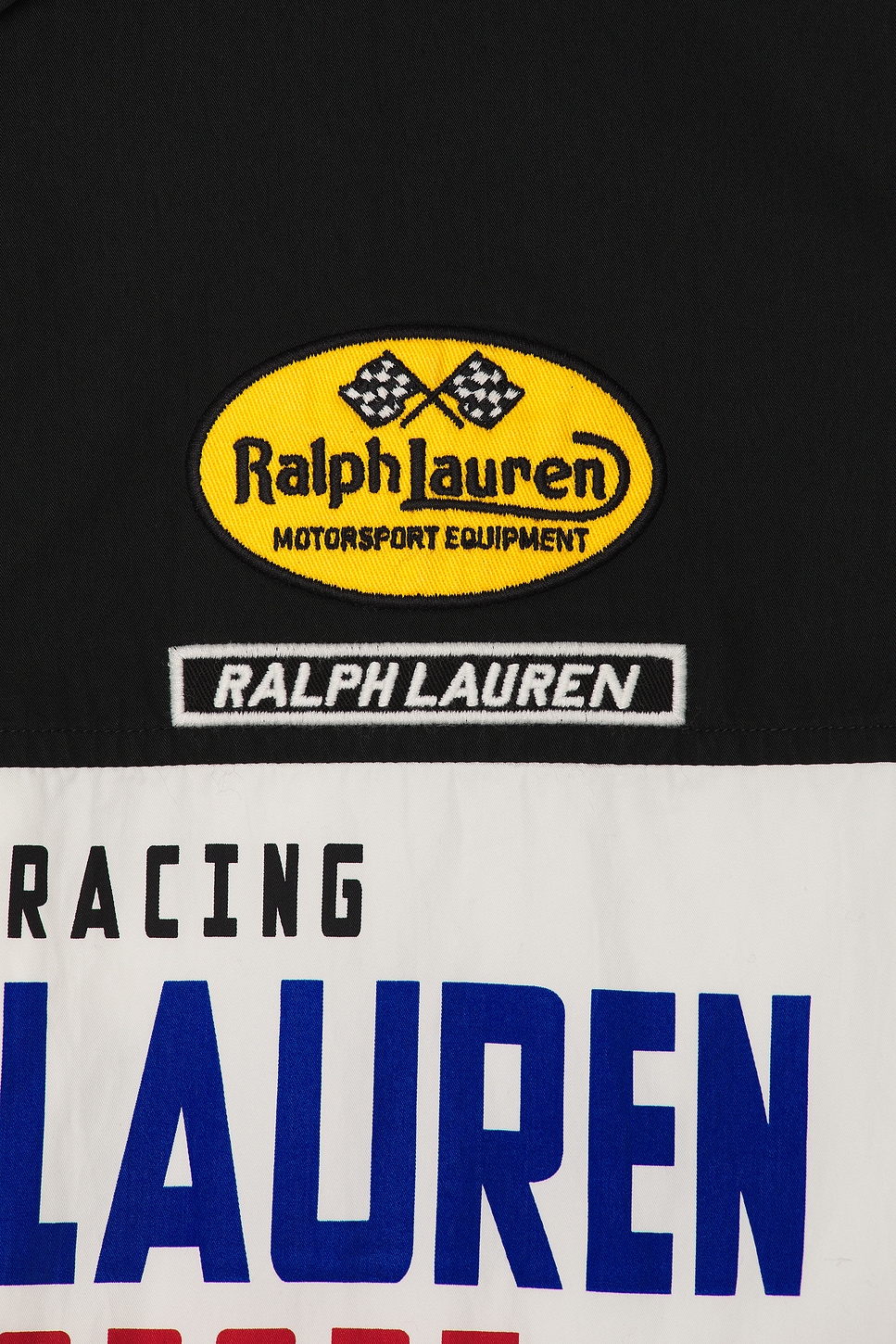 Polo Ralph Lauren Nylon Colorblock RL Racing Sport Shirt in Pieced RL ...