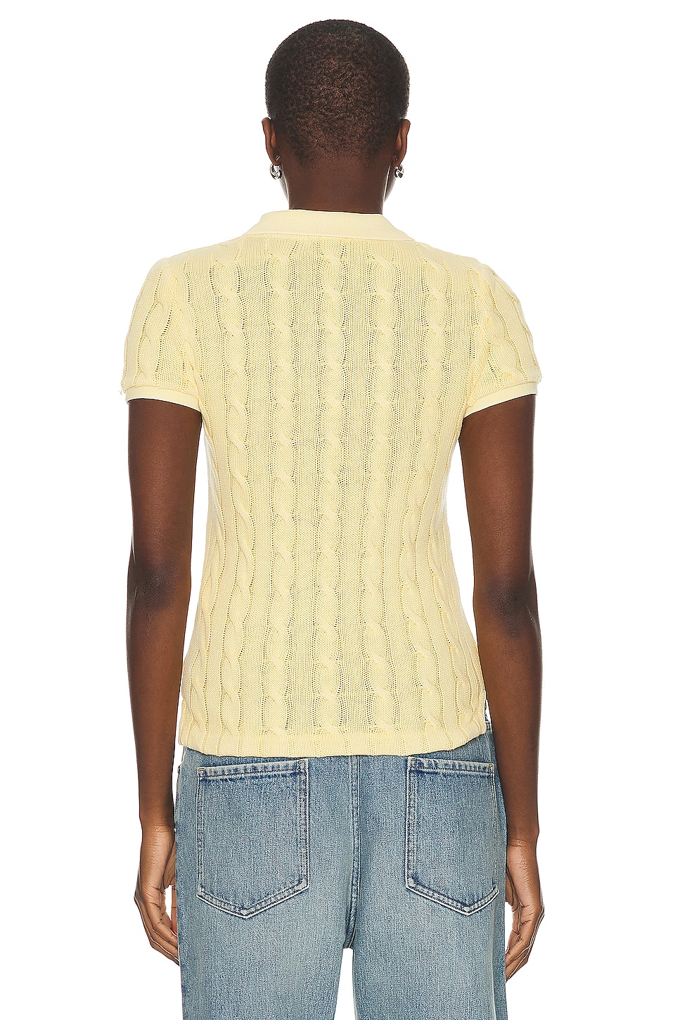 Polo Ralph Lauren Short Sleeve Polo Shirt in Fall Yellow | FWRD