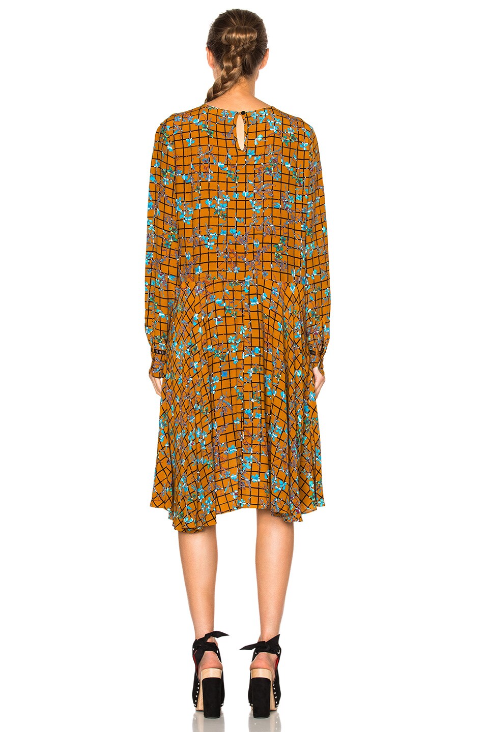 Preen Line Lydia Dress in Cinnamon Floral | FWRD