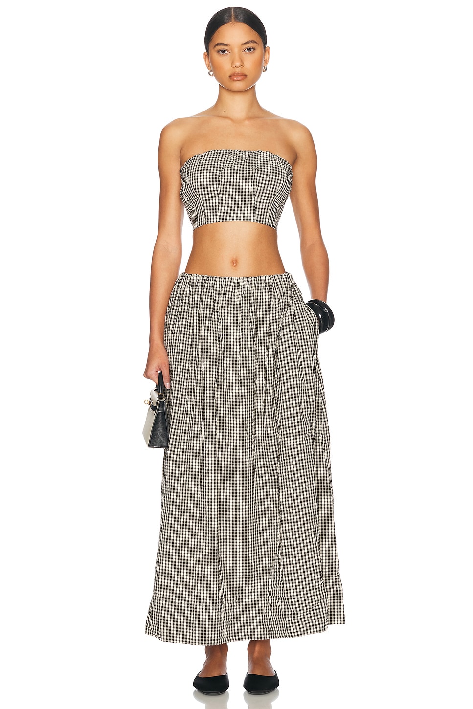 Designer Women's Cropped Tops | White, Black, Long Sleeve