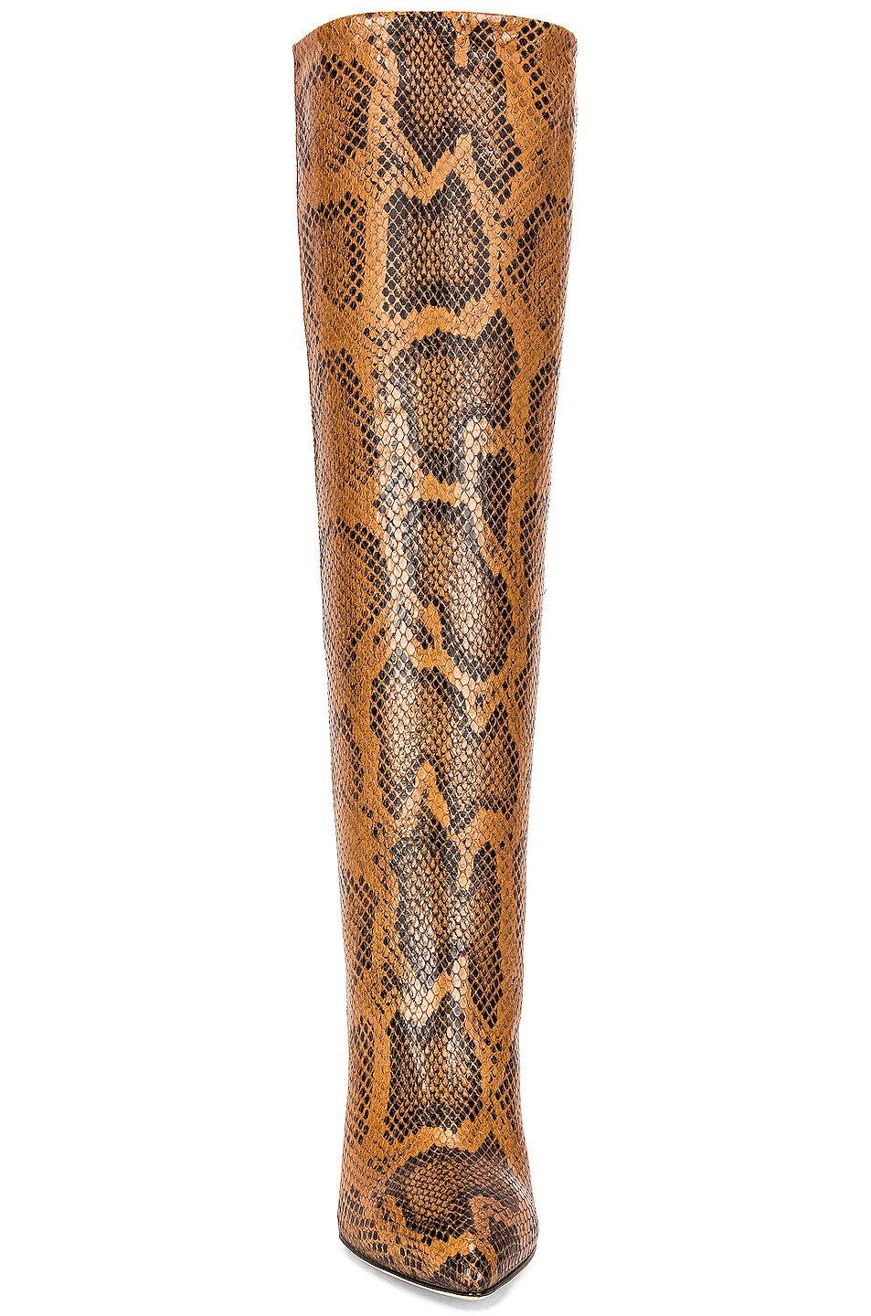 Paris Texas Python Print 100 Boot in Cognac | FWRD