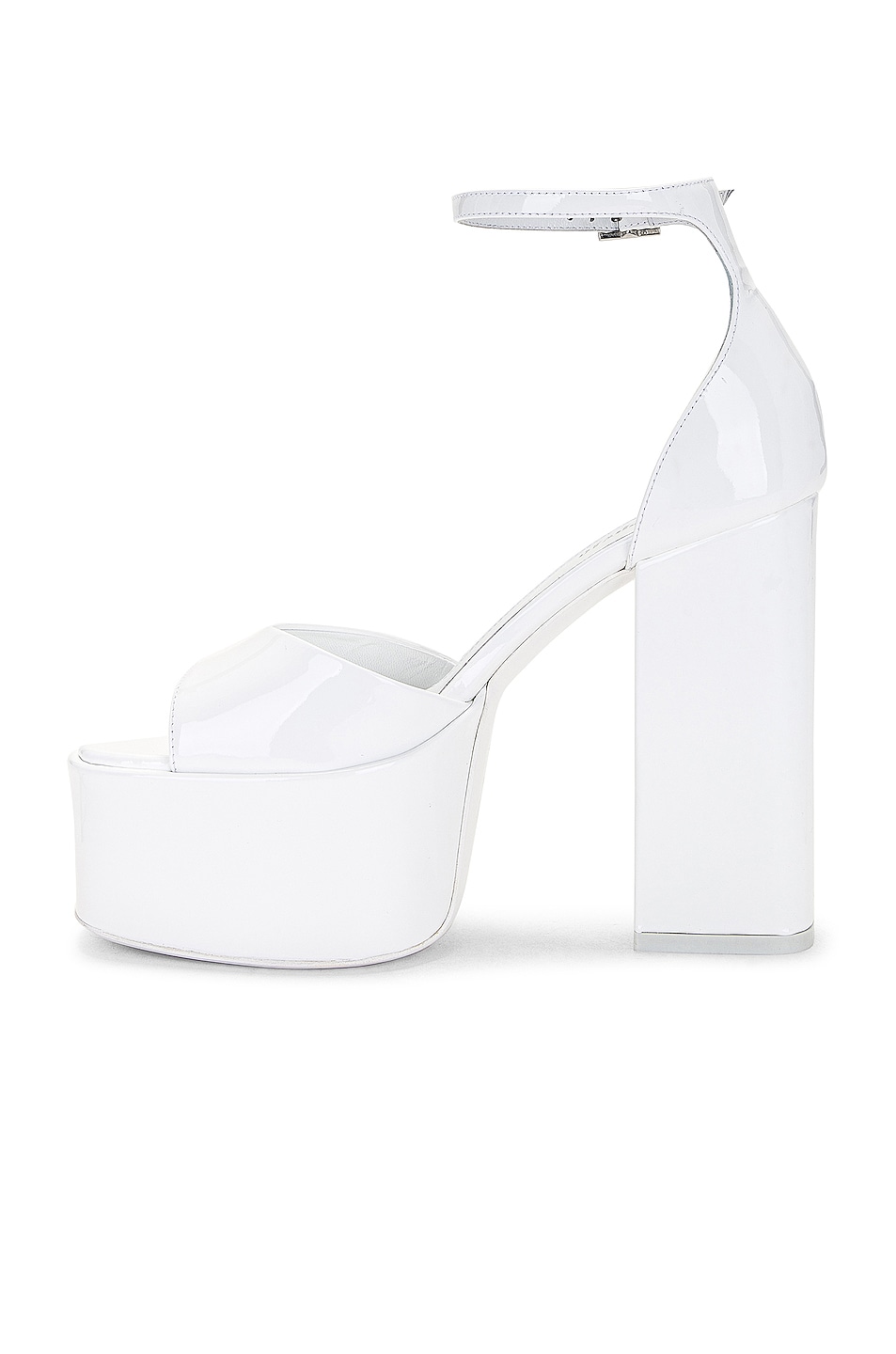 Paris Texas Tatiana Platform Sandal in White | FWRD