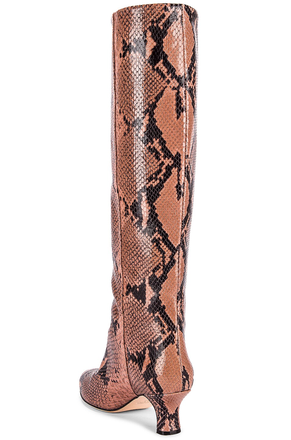 Paris Texas Python Print Boot in Blush | FWRD