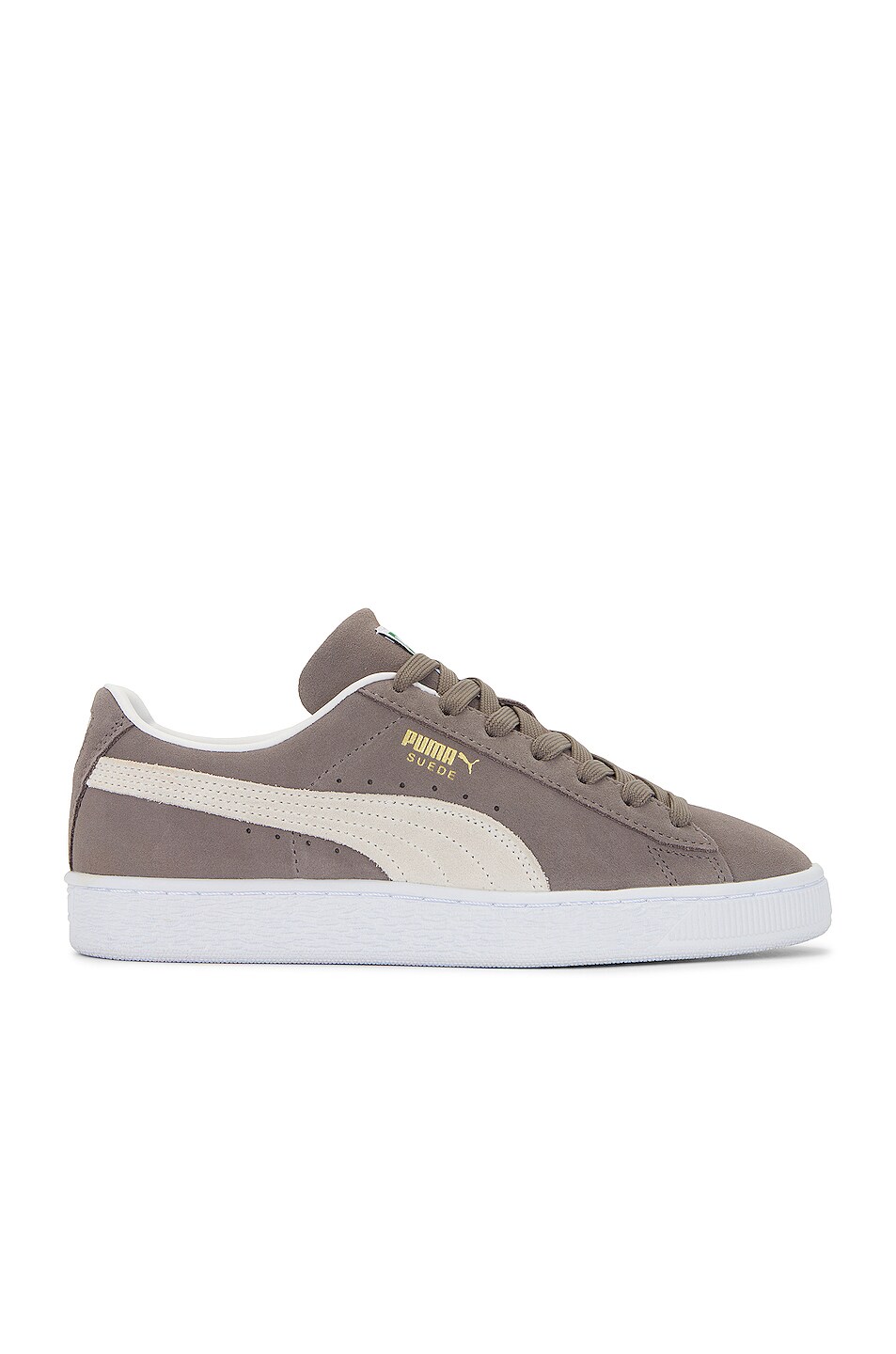Puma Select Suede Classic Xxi Sneakers in Steel Gray & Puma White | FWRD