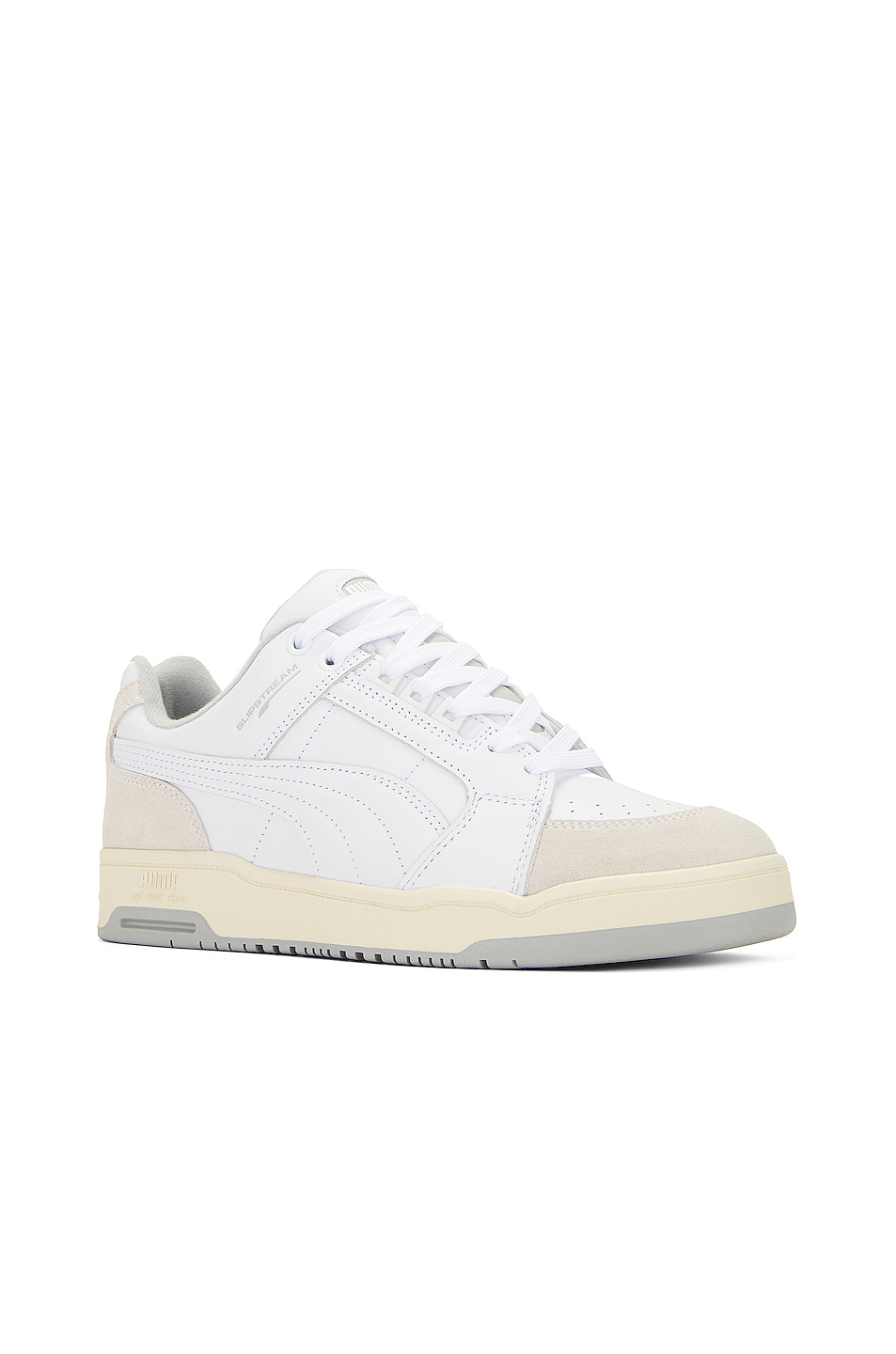Puma Select Slipstream Lo Retro Sneakers in Puma White & Pristine | FWRD