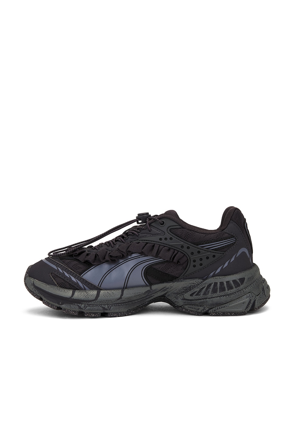 Puma Select x Collina Strada Velophasis Vintage Black in Flat Dark Gray ...
