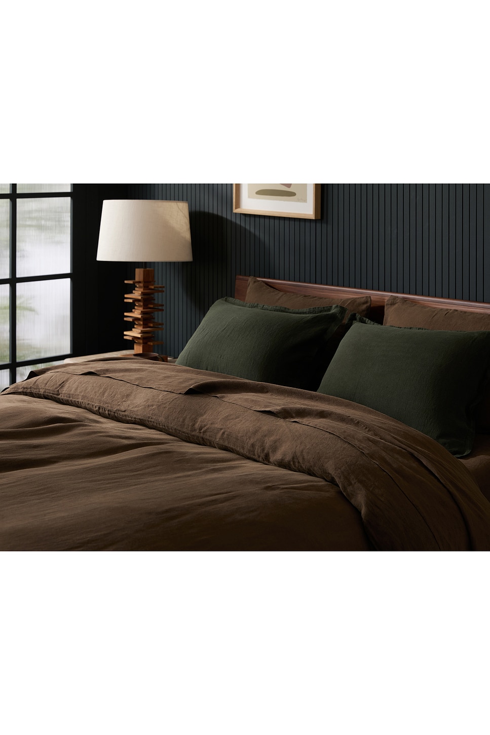 Parachute Linen Duvet Cover in Java | FWRD