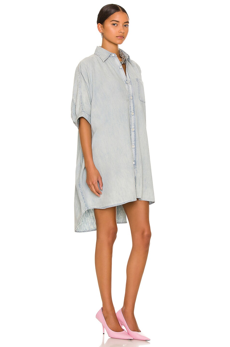 R13 Oversized Boxy Dress in Somerset | FWRD