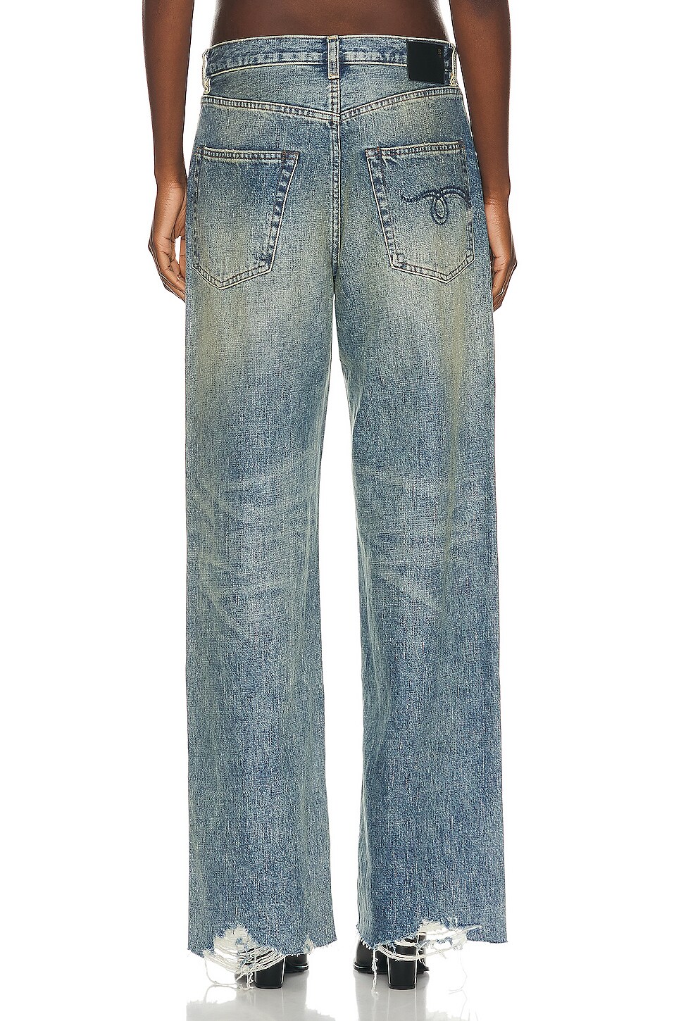 R13 D'arcy Loose in Clinton Blue | FWRD