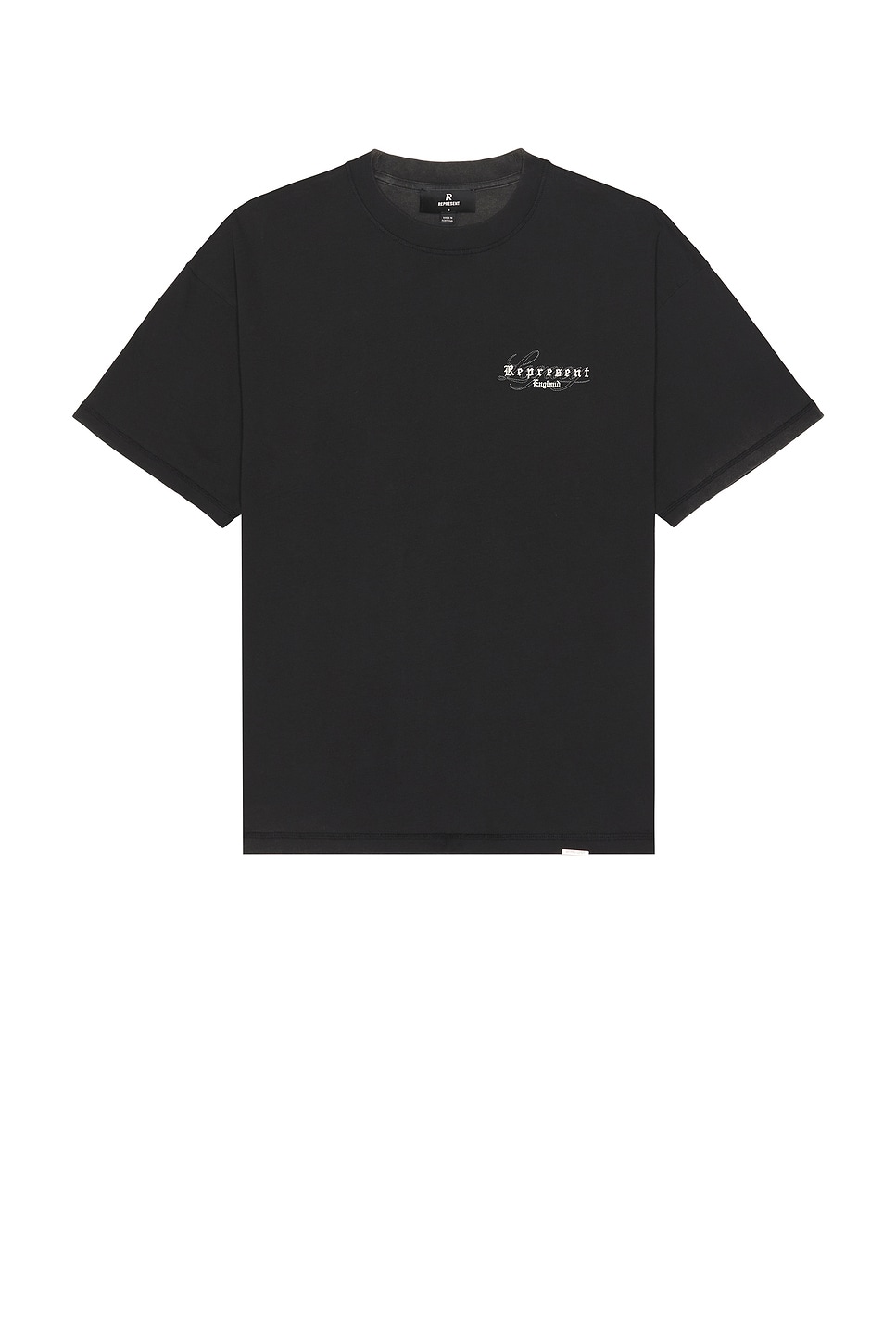 REPRESENT Legacy Overprint Tee in Vintage Black | FWRD