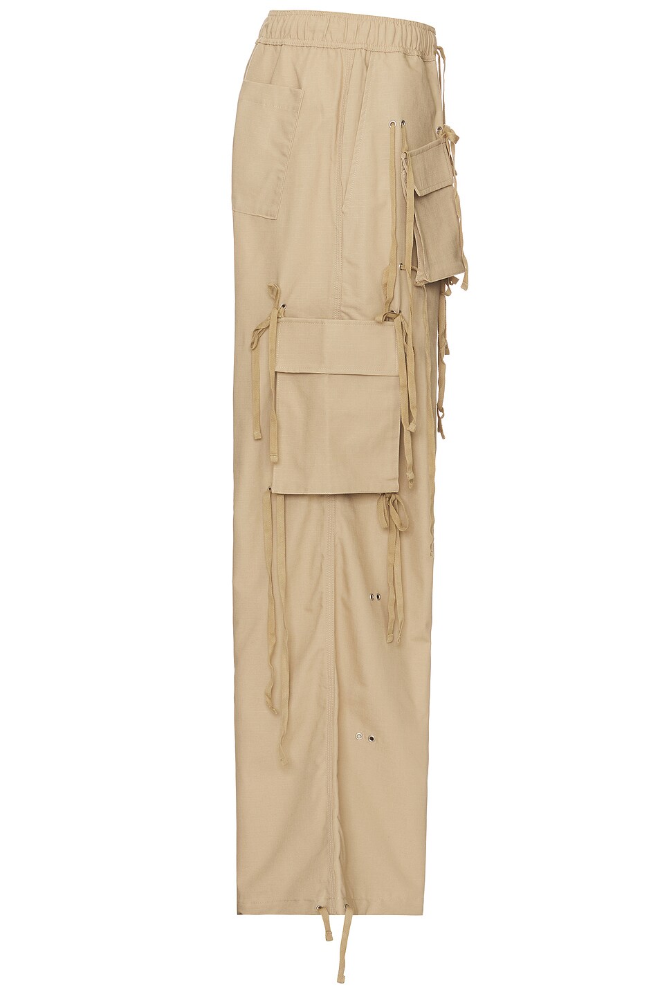 Reese Cooper Modular Pocket Cargo Pant In Khaki Ripstop in Khaki | FWRD