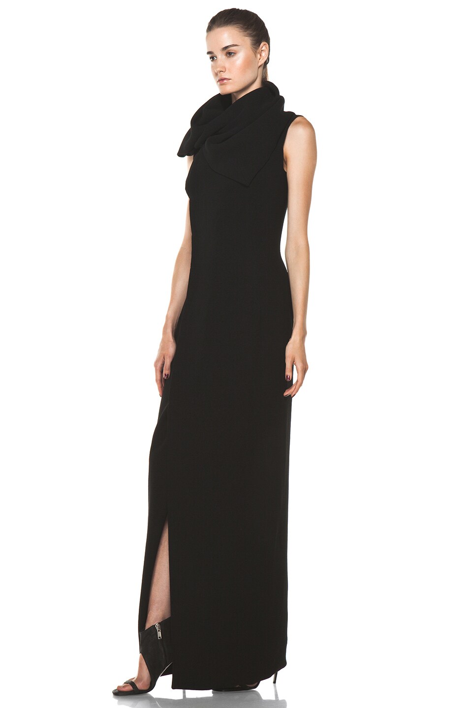 Rick Owens Lab Gown in Black | FWRD