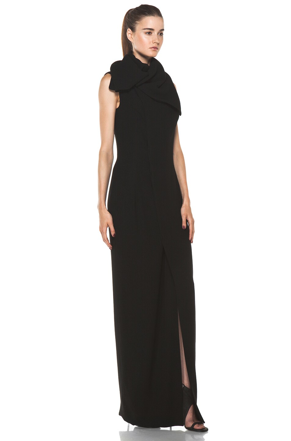 Rick Owens Lab Gown in Black | FWRD