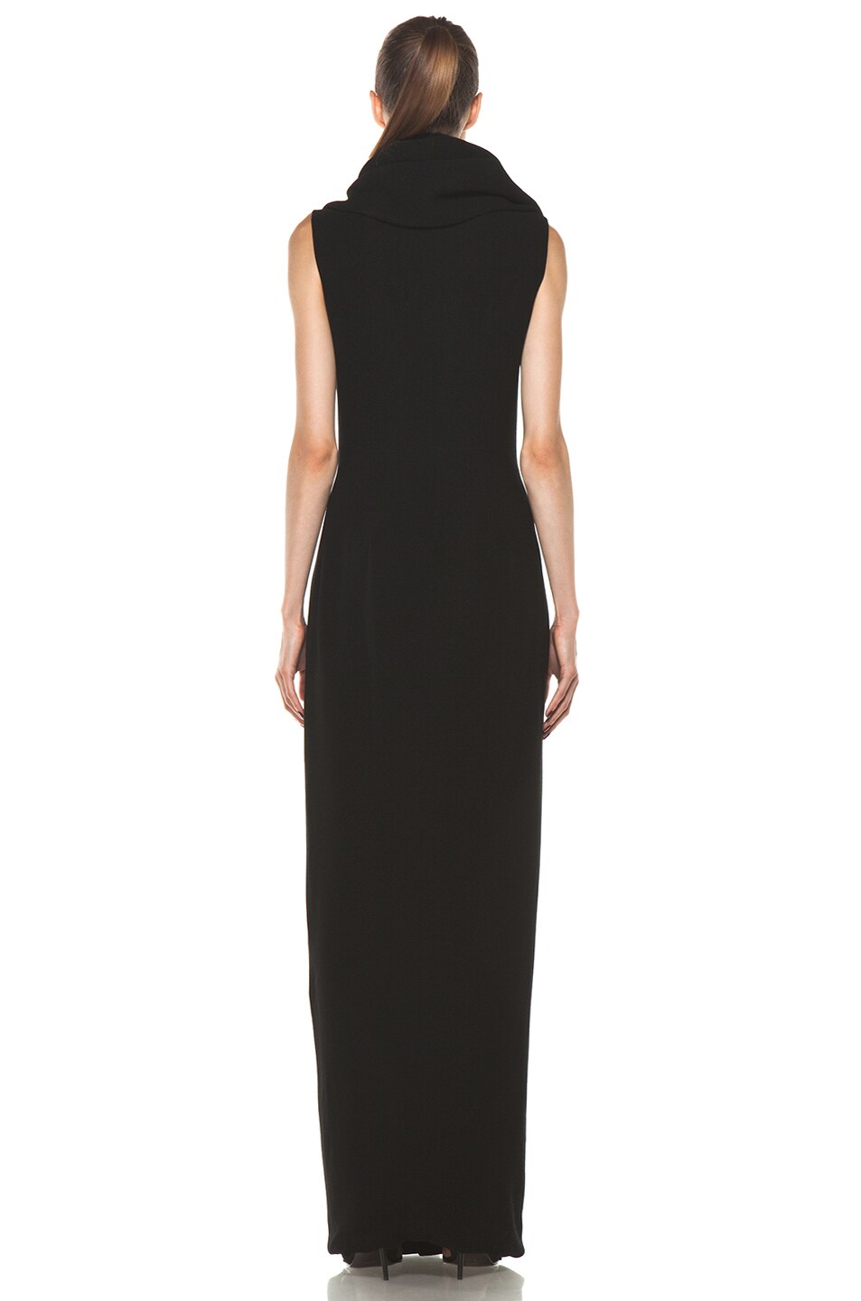 Rick Owens Lab Gown in Black | FWRD