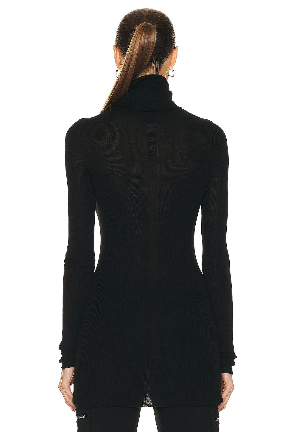 Rick Owens Long Sleeve Top in Black | FWRD