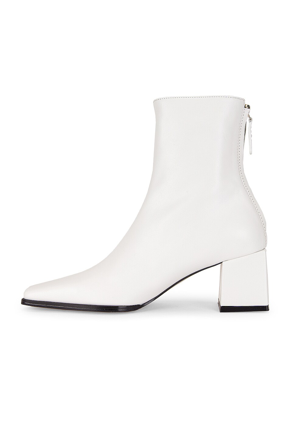 Reike Nen Cube Heel Basic Boots in White | FWRD
