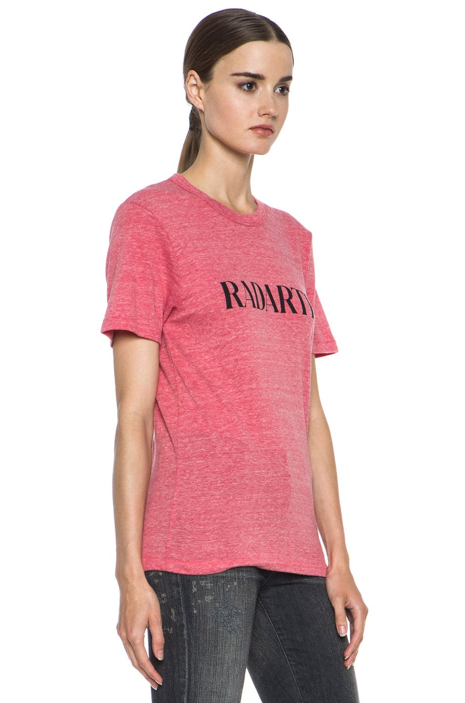 Rodarte Radarte Poly-Blend Shirt in Red | FWRD