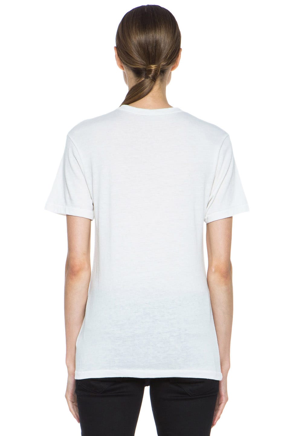 Rodarte Radarte Poly-Blend Shirt in White | FWRD