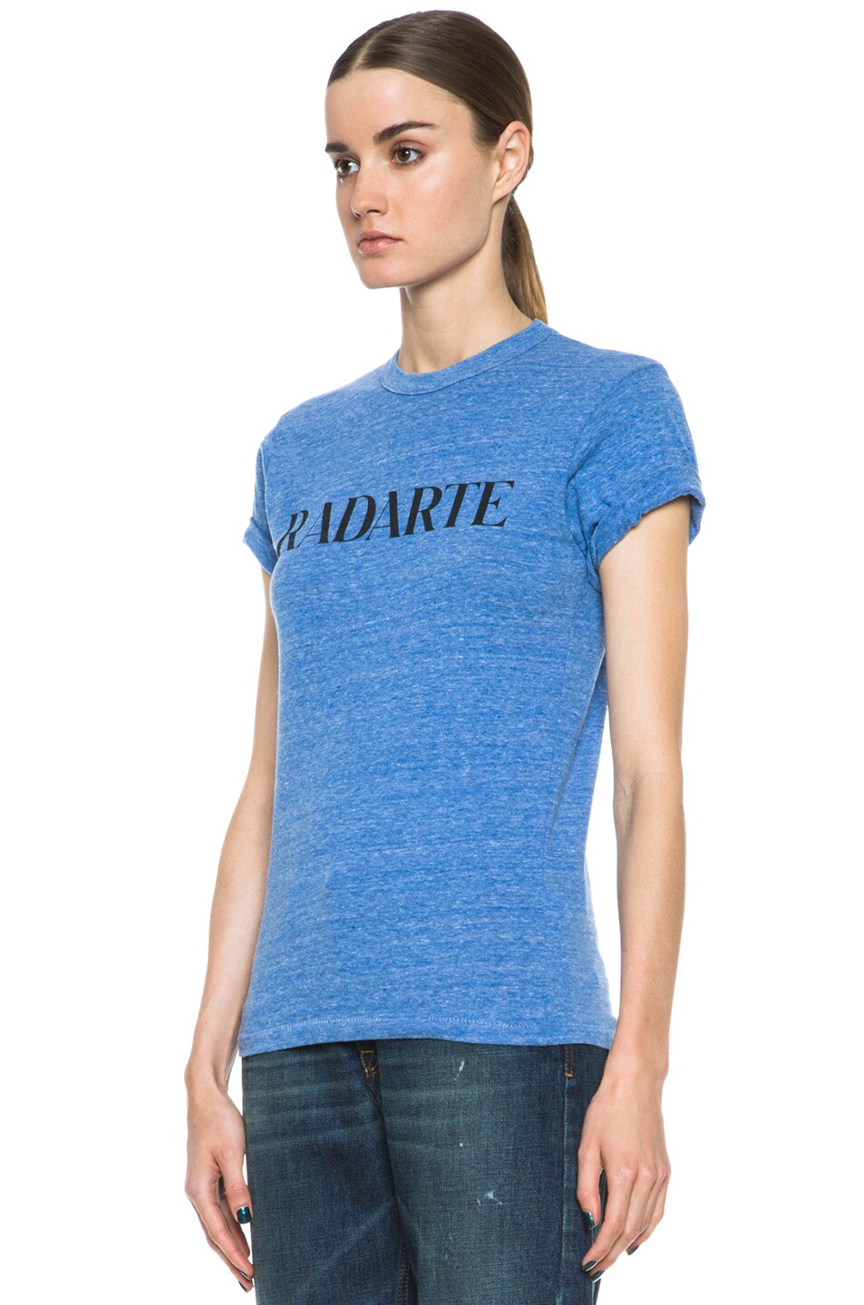 Rodarte Radarte Poly-Blend Shirt in Blue | FWRD