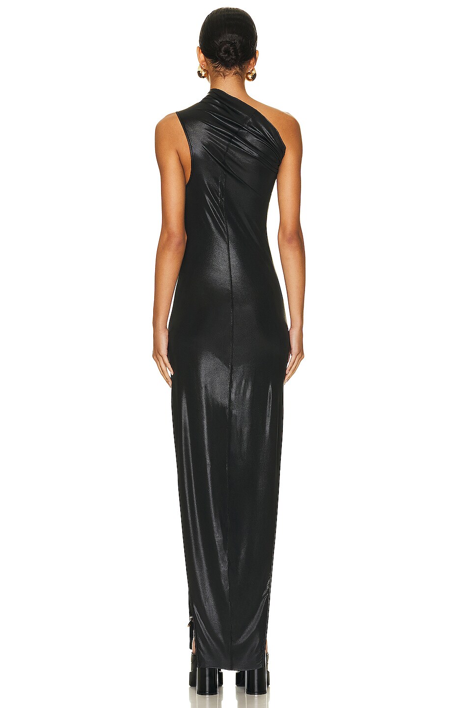 RICK OWENS LILIES Sivaan Gown in Black | FWRD