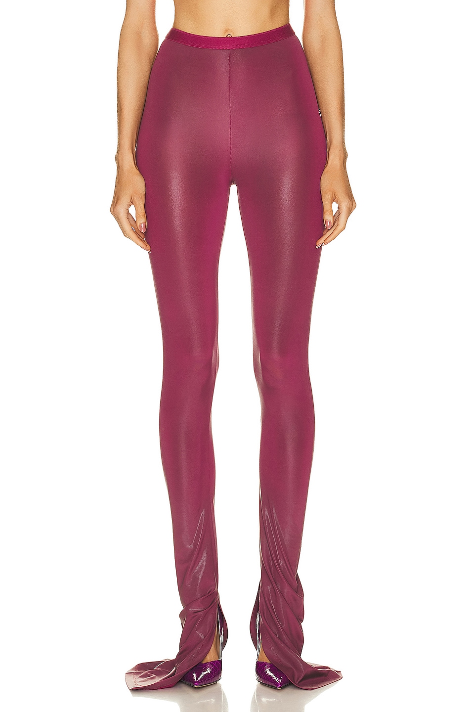 RICK OWENS LILIES Carmen Pant in Magenta | FWRD