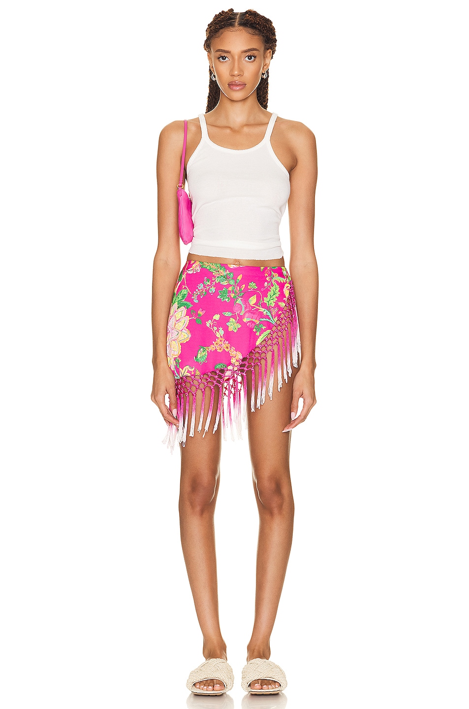 ROCOCO SAND Chloe Pareo in Fuchsia Pink | FWRD