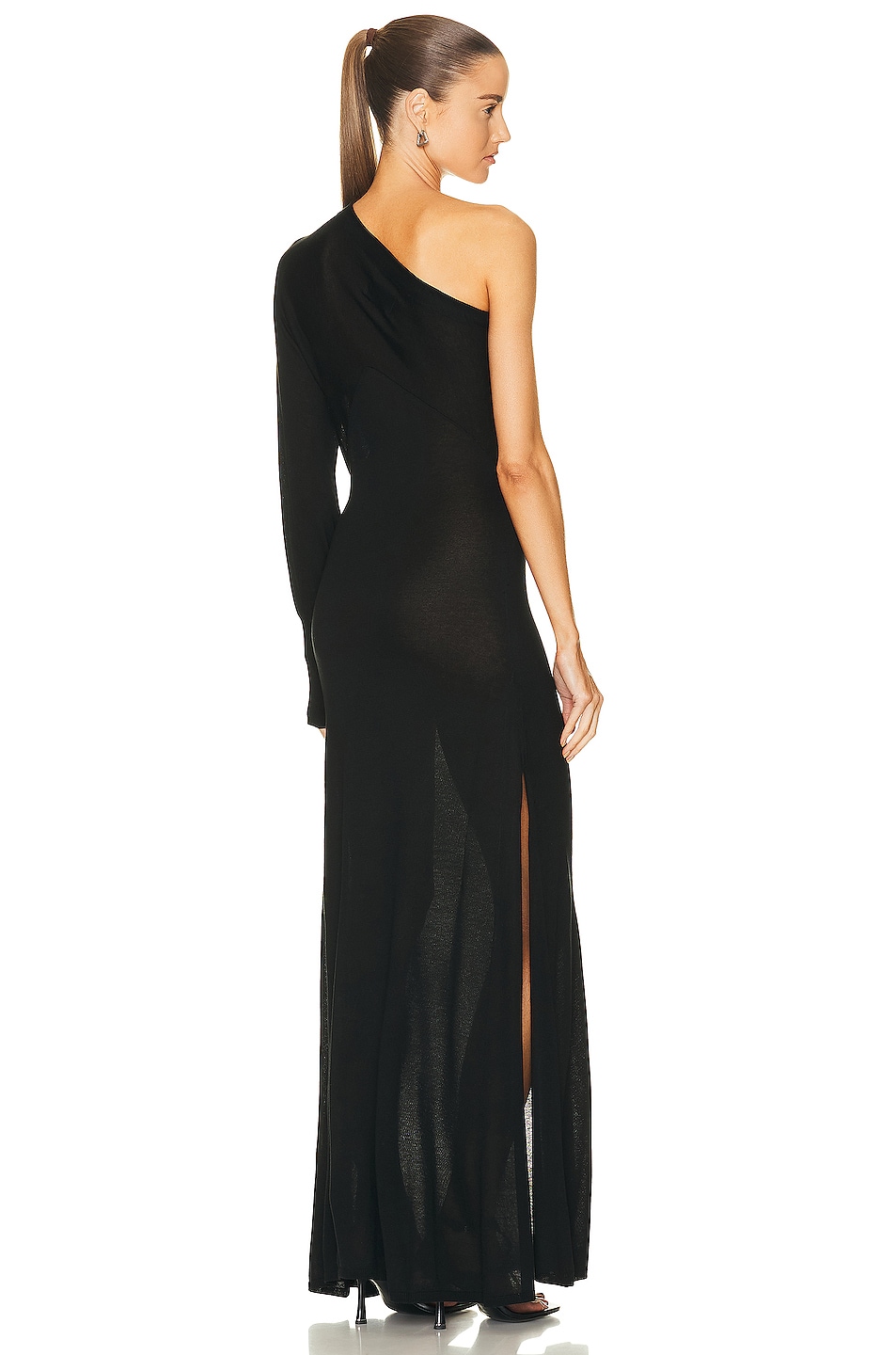 RTA Allyna Maxi Dress in Black | FWRD
