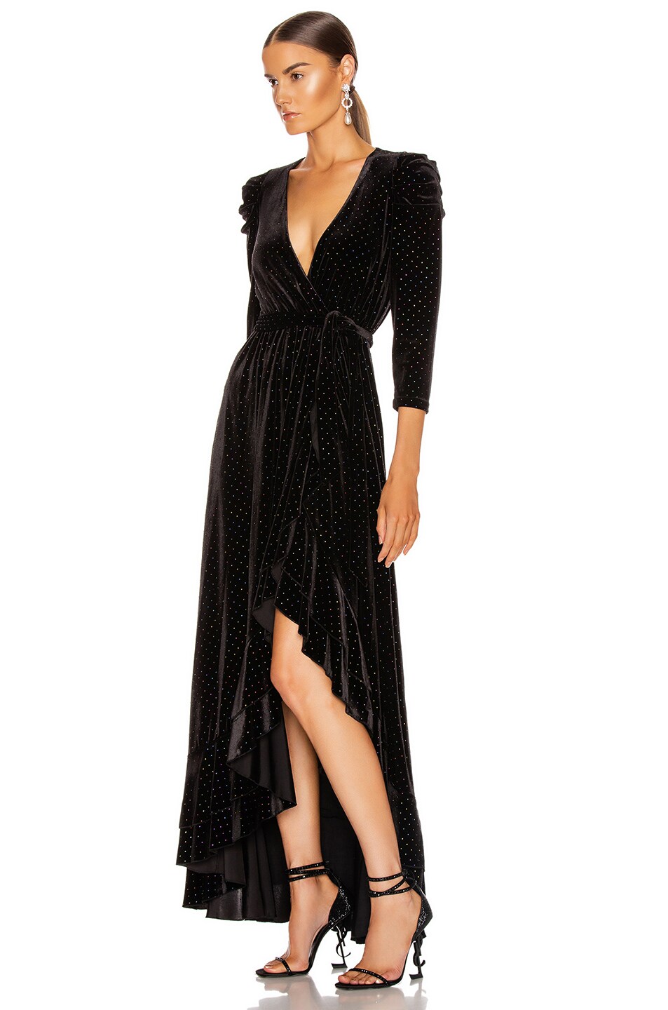 retrofete Flora Dress in Black Multi | FWRD