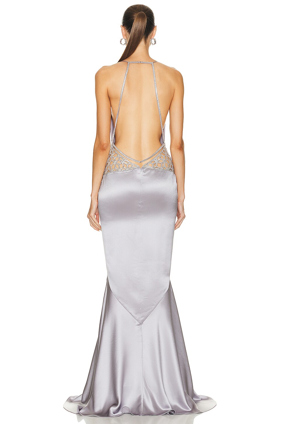 retrofete Chantelle Dress in Mink Grey | FWRD