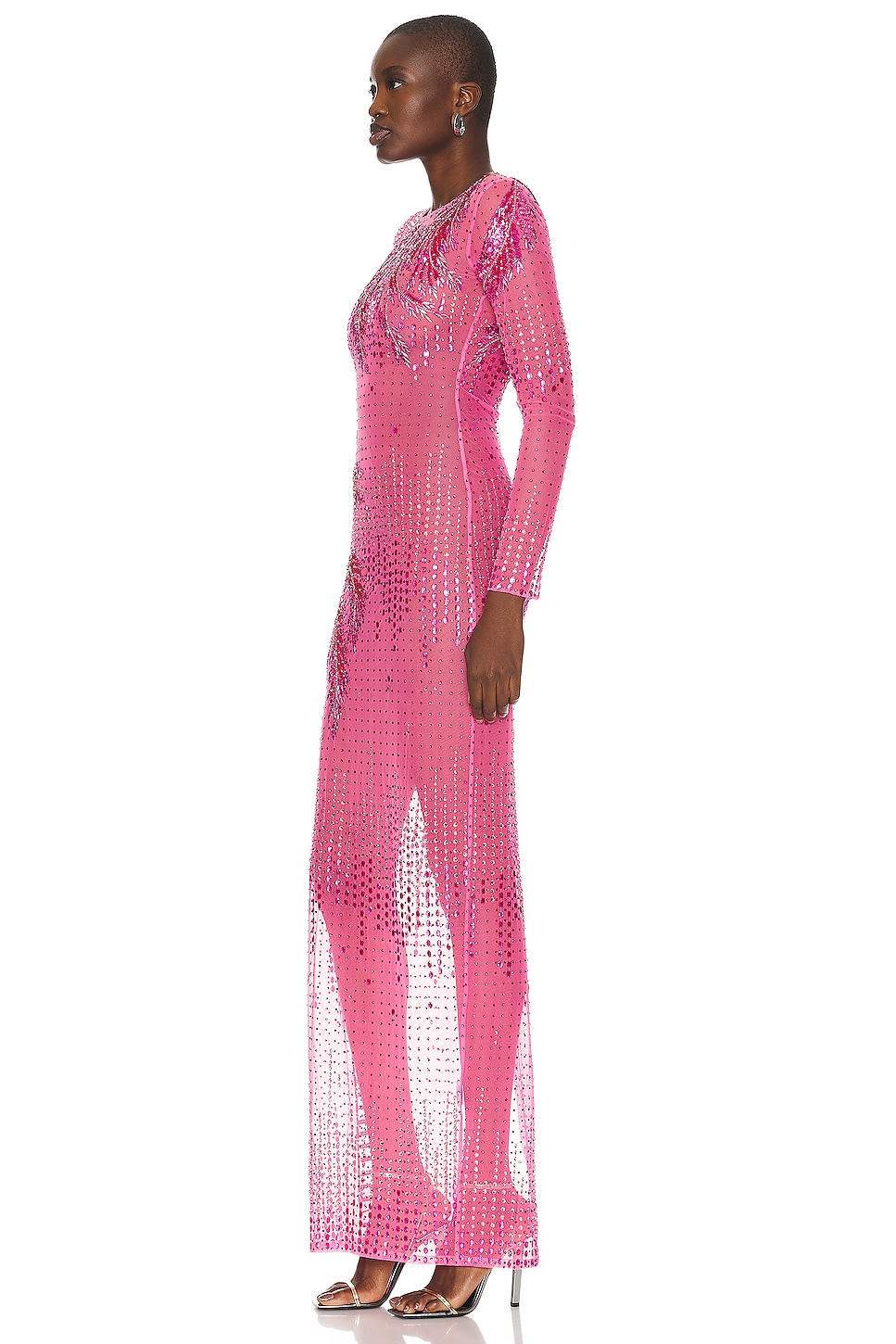 retrofete Sammy Dress in Ultra Pink | FWRD