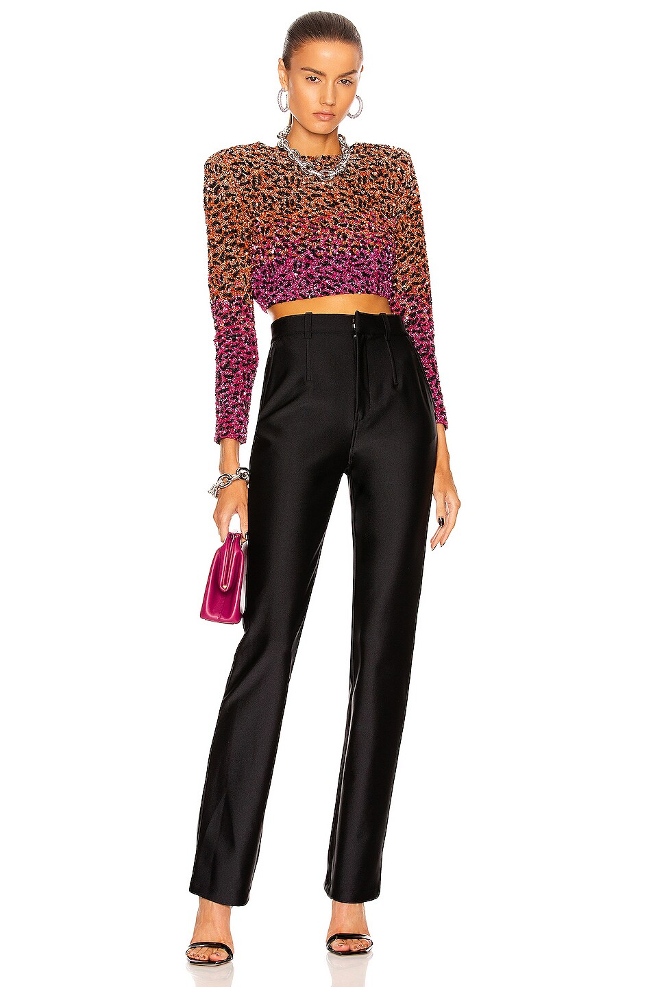 retrofete Xi Top in Noise Ombre | FWRD