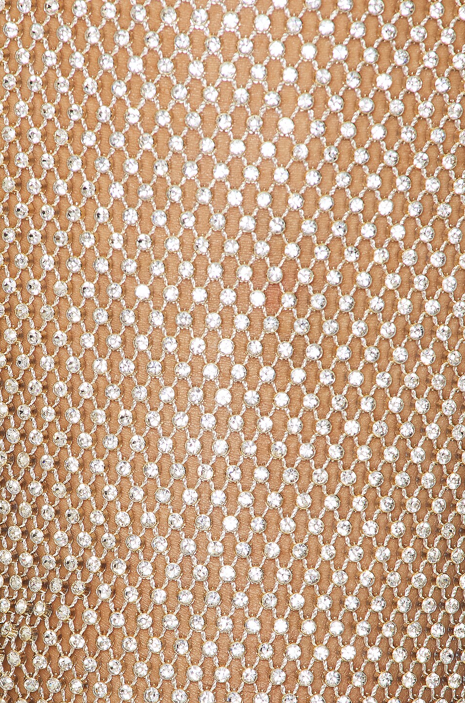 Santa Brands Long Sleeve Crop Top in Gold | FWRD