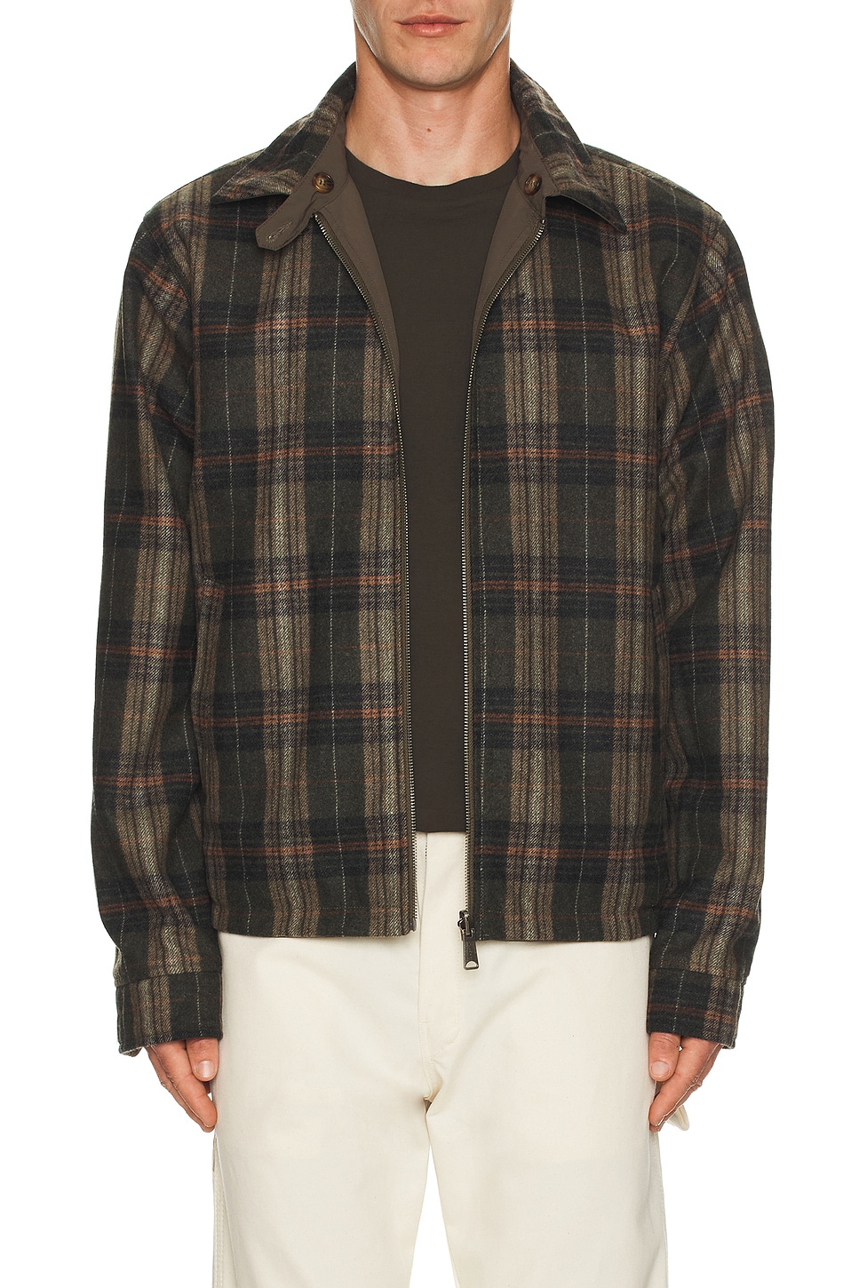 Schott Reversible Mack Jacket in Olive | FWRD