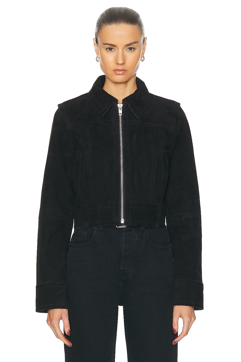 STAND STUDIO Logan Jacket in Black | FWRD